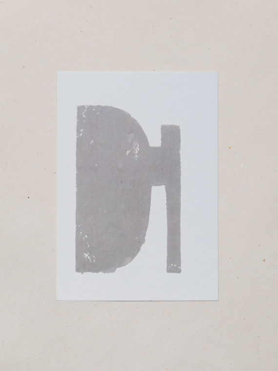 Card Grey by Marieke Meijer - Atelier Sukha