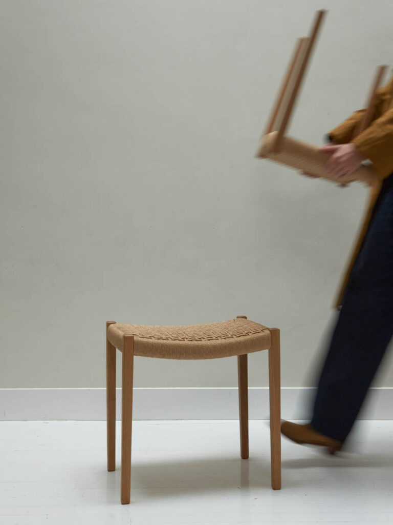 Handmade Oak Stool - Atelier Sukha