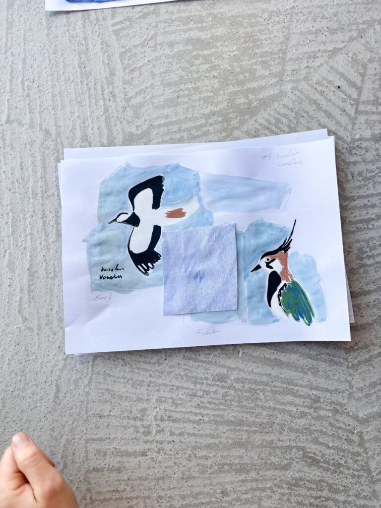 Cushion Spirit Patch Coconut FANT - Atelier Sukha